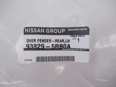 Genuine OEM Nissan 93829-5RB0A LH Rear Wheel Opening Molding Arch 2018 ...