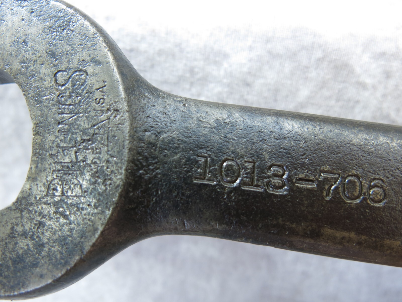Vintage Billings 1013-706 Wrench Billings Single Open End Engineers ...