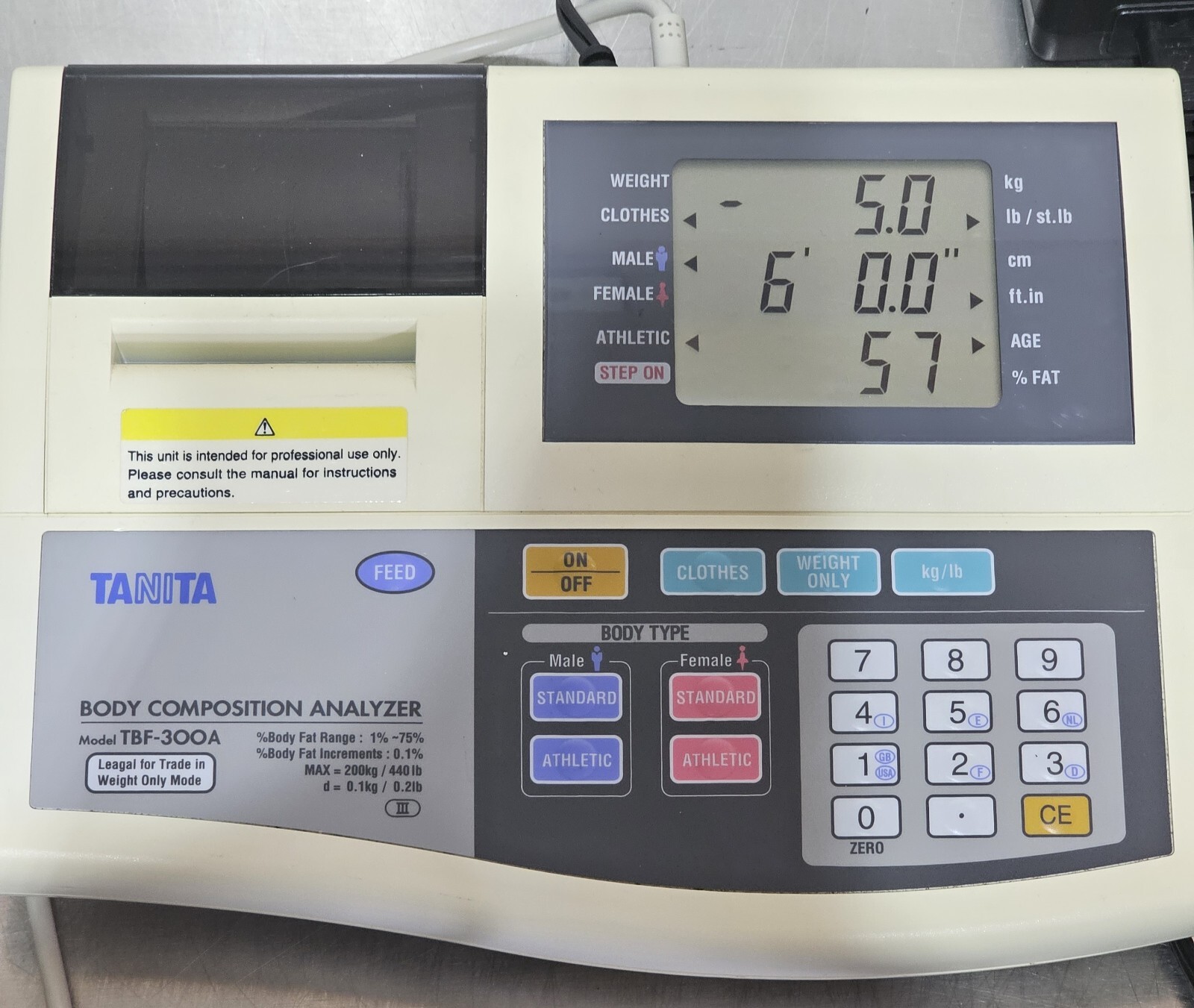 Tanita+TBF+300a+Body+Composition+Analyzer for sale online | eBay
