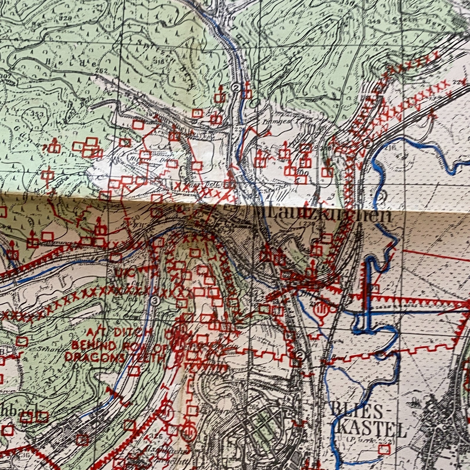 WWII George Patton’s Third Army "RESTRICTED" Siegfried Line Combat ...