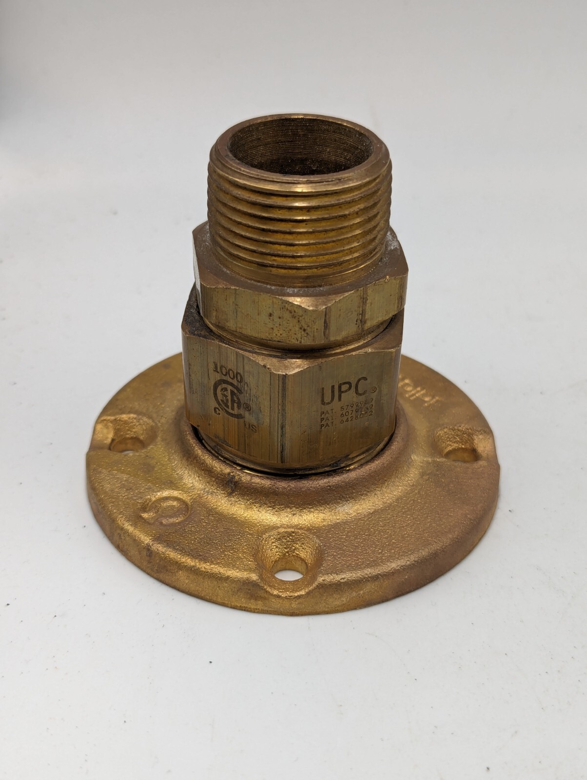 Tracpipe 1000 AutoFlare 1" Flange Fitting, with Steel Flange | eBay
