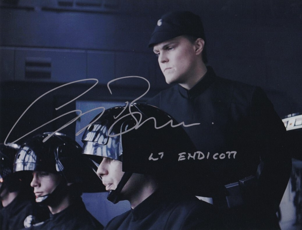 GLYN BAKER signed Autogramm 20x25cm STAR WARS in Person autograph COA ...