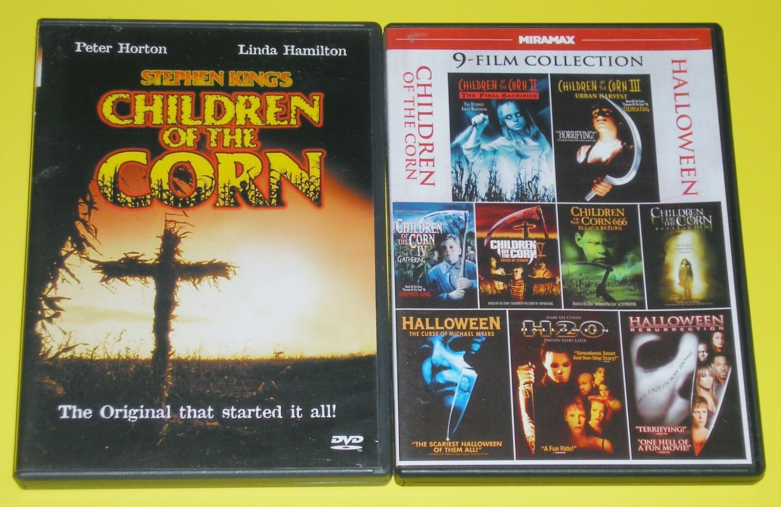 Horror DVD Lot - Stephen King's Children of the Corn & Halloween ...
