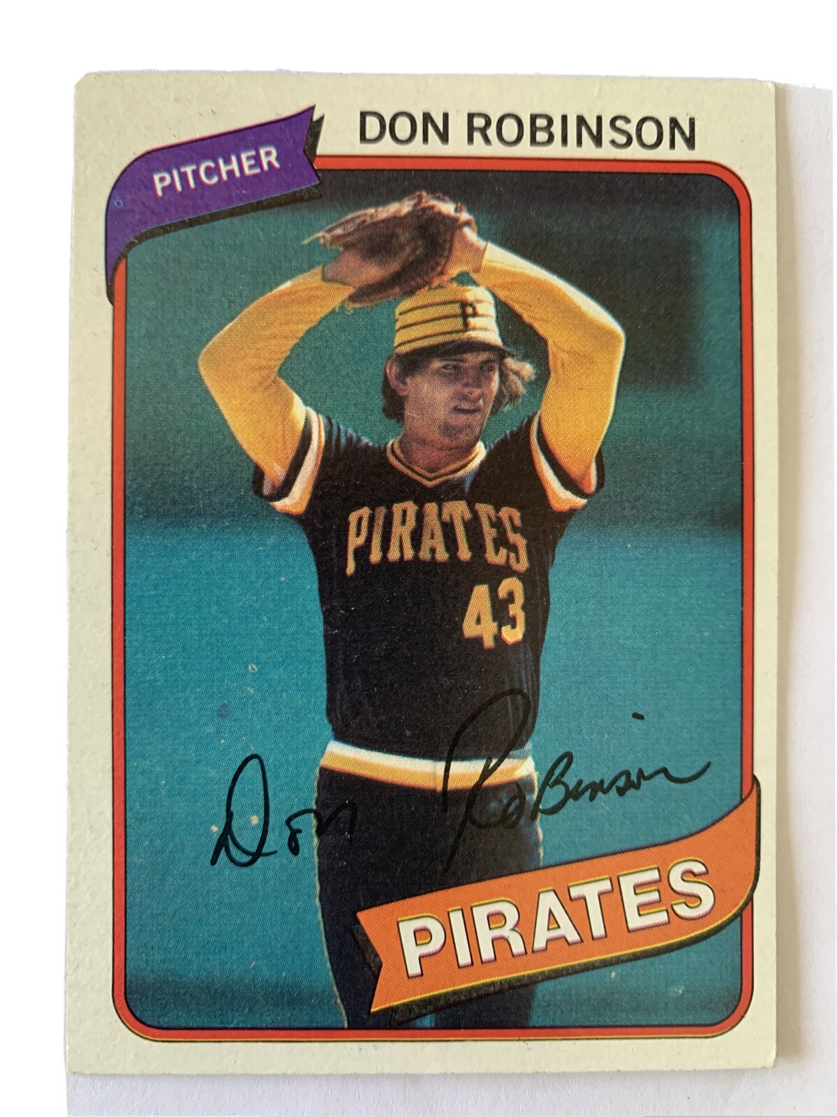 1980 Topps - Don Robinson #719 for sale online | eBay