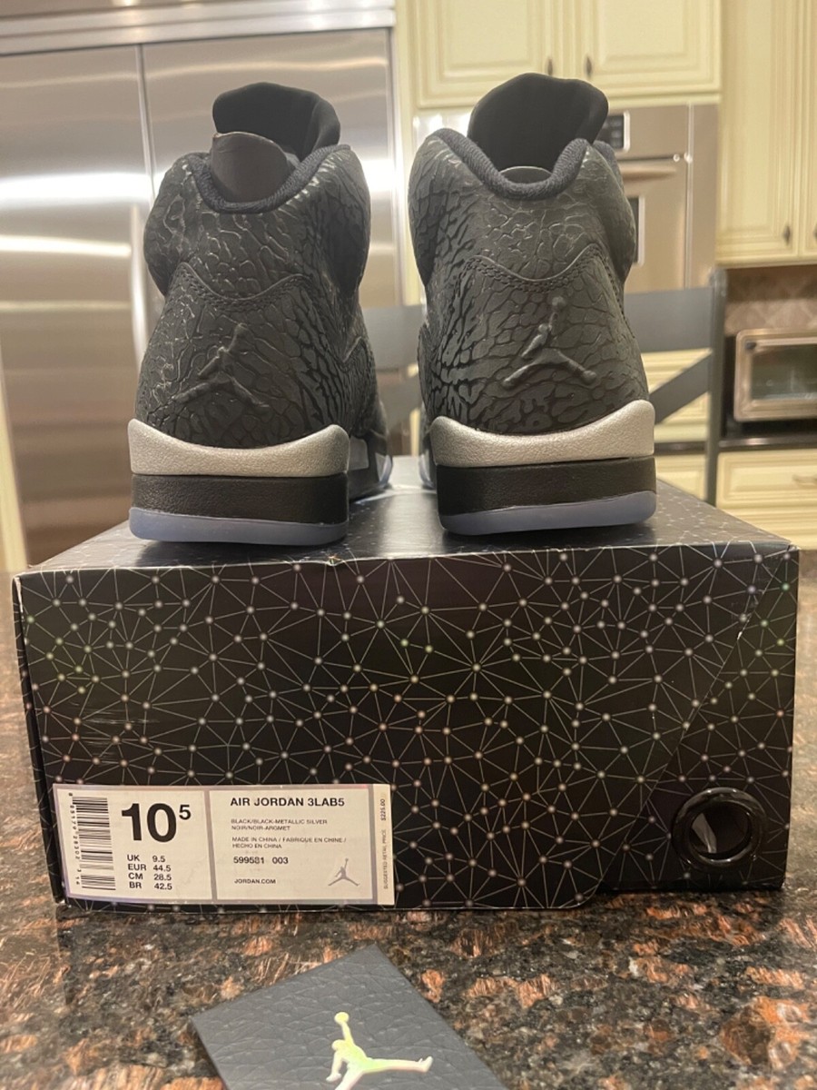 JORDAN 5 3LAB5 BLACK SIZE 10.5 BRAND NEW | eBay JORDAN 5 3LAB5 BLACK SIZE 10.5 BRAND NEW | eBay