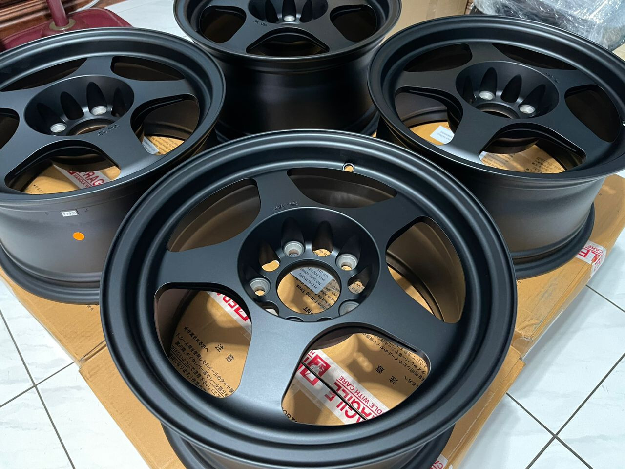 For Honda ctr itr ek9 dc2 b18c JDM 15" 114.3x5 EVO Style wheels rims ...