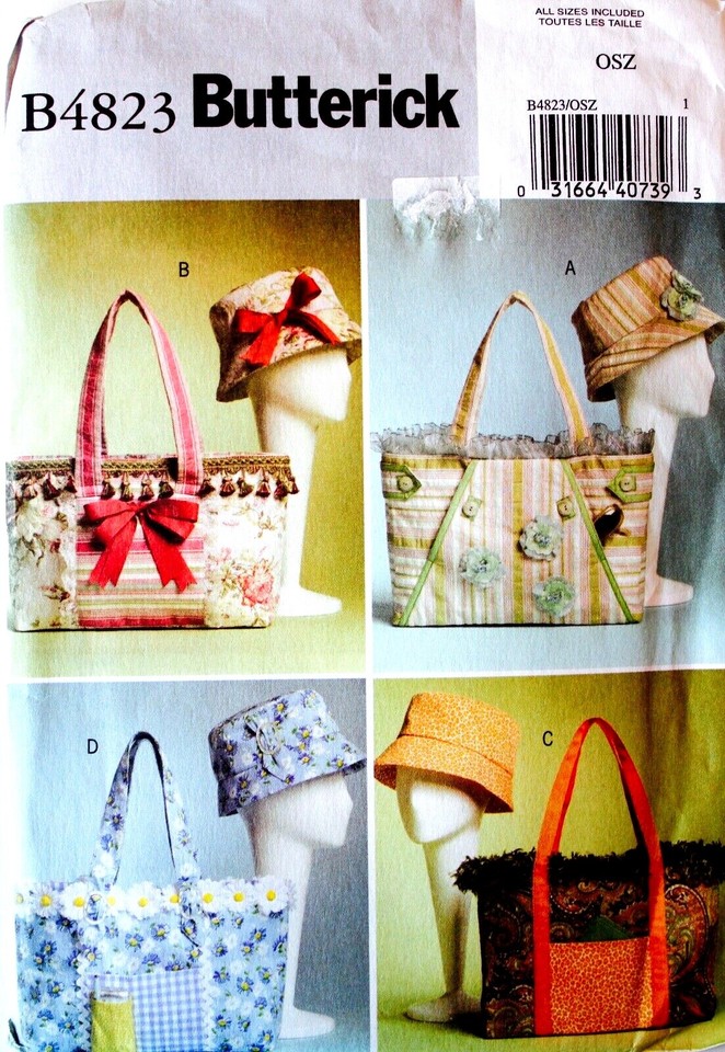 PURSE or BACKPACK Sew Pattern ~ UC ~ U Pick! | eBay