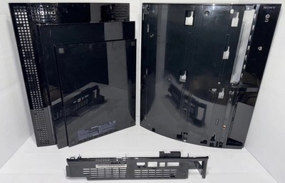 OEM Sony Fat PS3 Complete Housing Set CECHE01 w Screws & Bottom L Plate ...