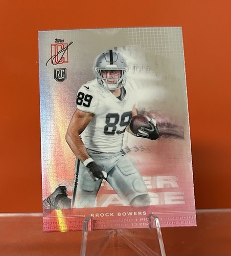 Brock Bowers - 2024 Topps Signature Class After Image ROOKIE Card ...