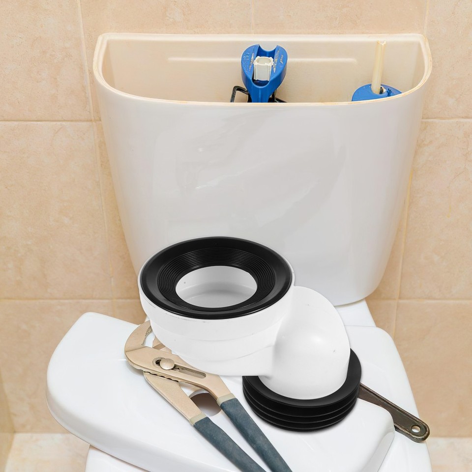 Toilet Repair Parts Universal Plumbing Flange Connector Replacement ...