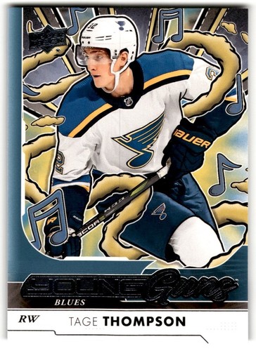 2024-25 Upper Deck Young Guns Renewed Tage Thompson #228 St. Louis ...