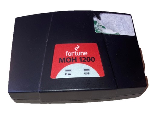 Fortune MOH1200 MP3 Player MOH Music On Hold with Power supply adaptor ...