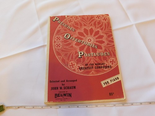 Preludes Offertories Postludes by the Worlds' Greatest Composers for ...