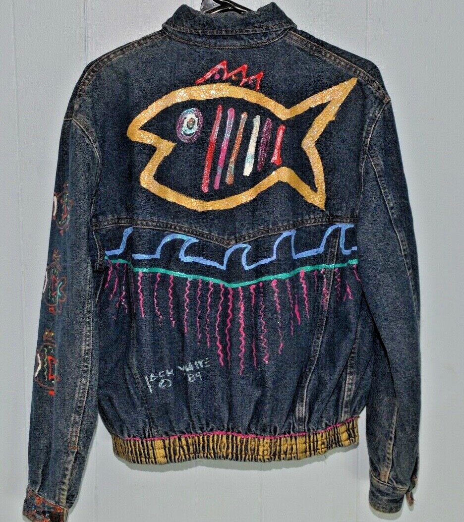 Levis • Vintage Big Tag Jacket Hand Painted By: Jack … - Gem