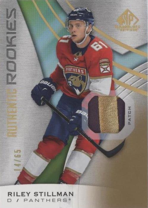 2019-20 Upper Deck SP Game Used - Authentic Rookies Riley Stillman #133 ...