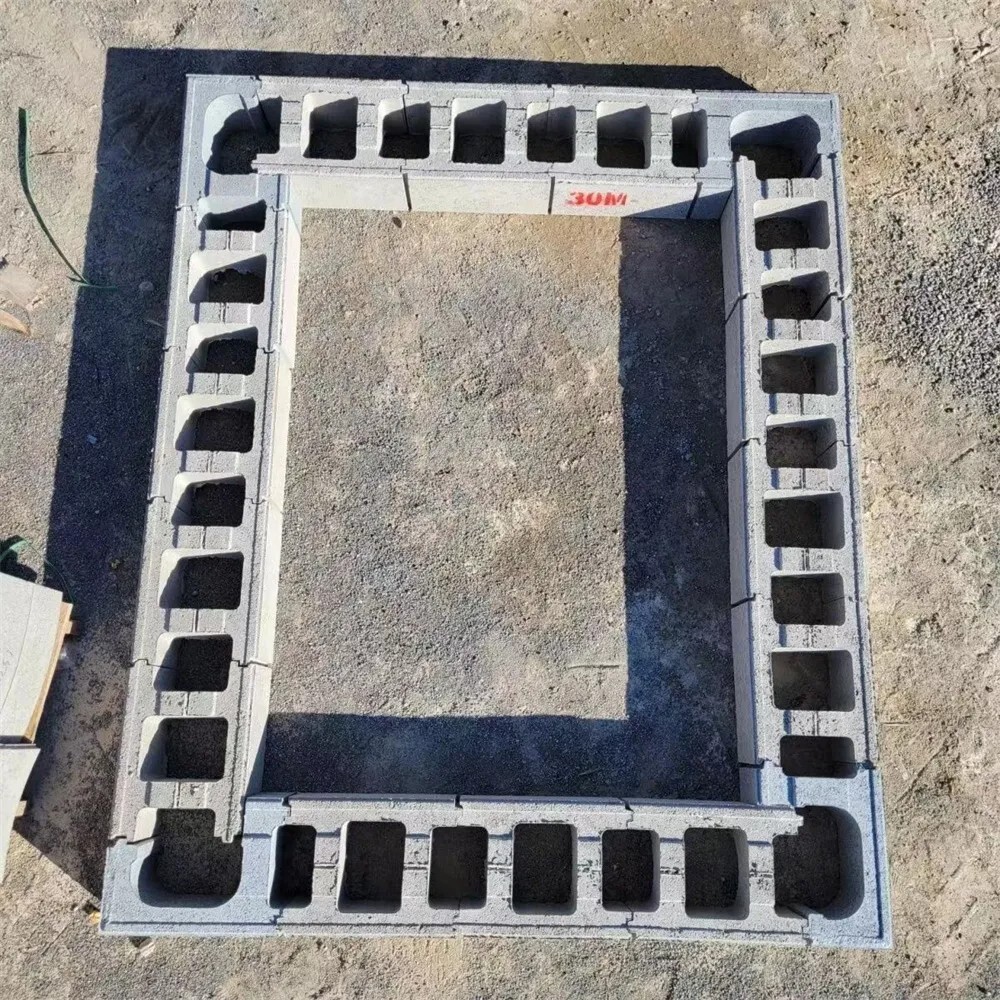 Square Hollow Brick Plastic Mold Concrete Sewage Manhole Block Module ...