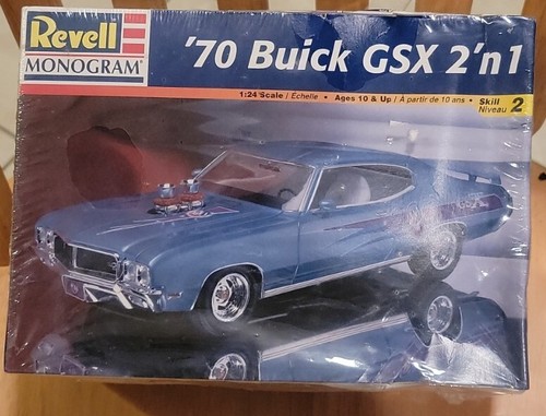 70 Buick GSX 2 in 1 Model Kit Revell/Monogram 1:24 Scale 1998 New ...