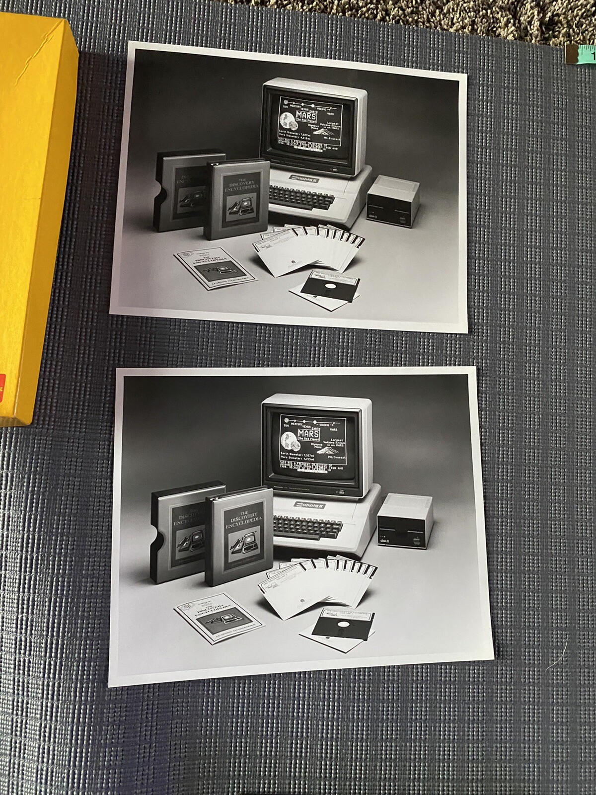 Former Apple Computer Employee 8x10 . Lox Of 2 Photograph Apple Il ...