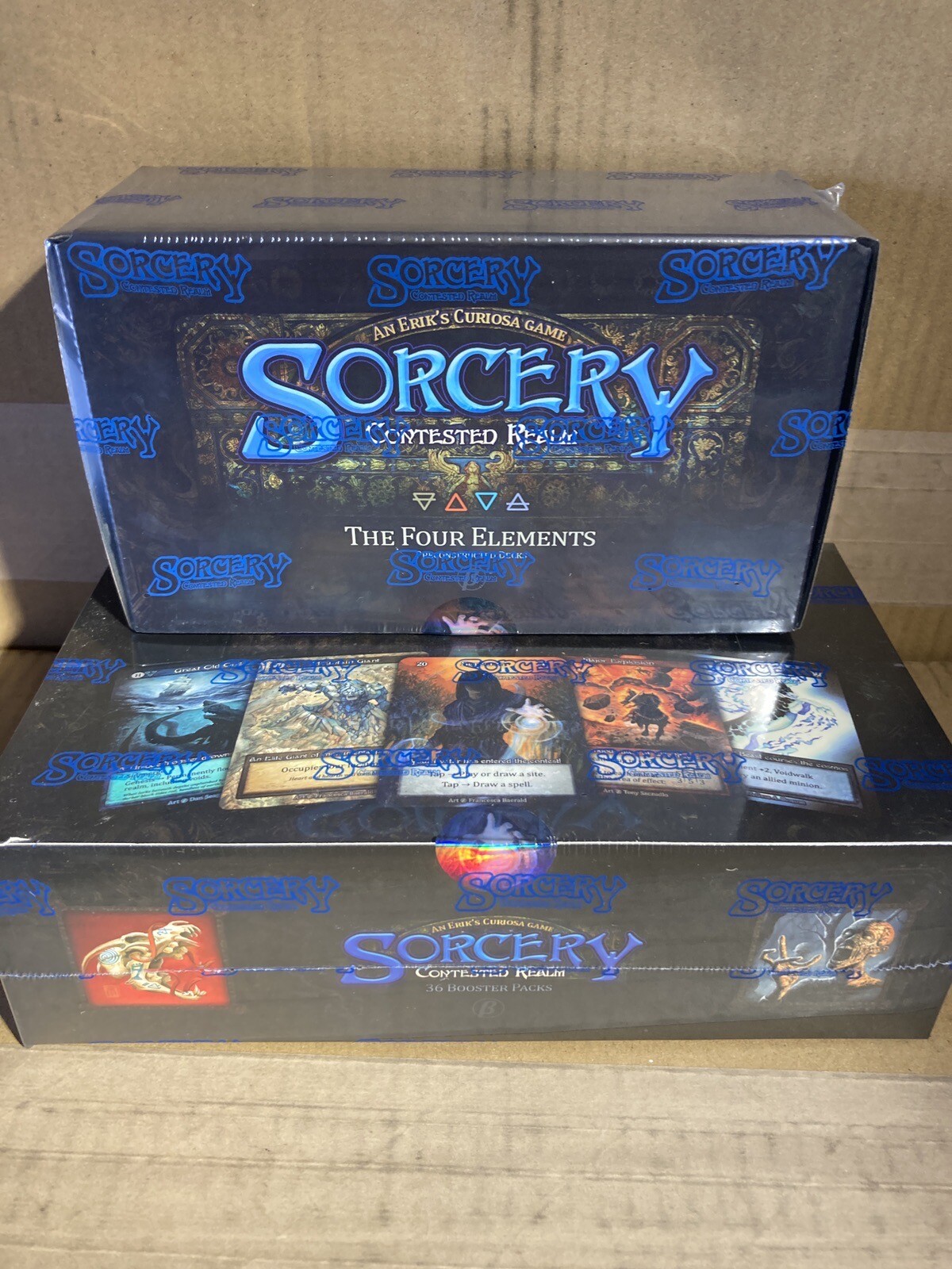 *AUCTION* Sorcery: Contested Realm Beta Booster Box + Preconstructed ...