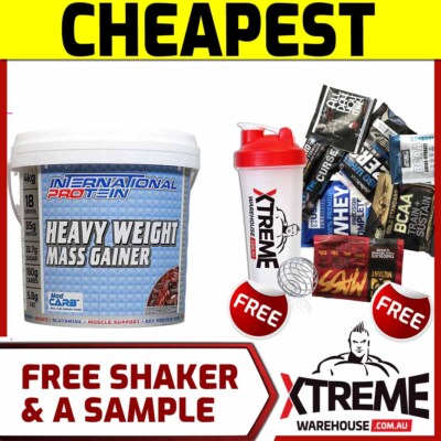 INTERNATIONAL PROTEIN HEAVY WEIGHT MASS GAINER 4KG // SERIOUS MASS ...