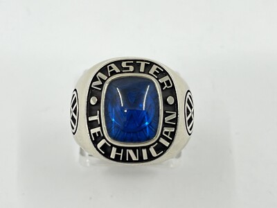 Volkswagen VW Master Technician 10k White Gold Ring Sz 10.25 20.4g | eBay