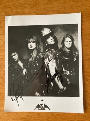 Asia - Signed / Autographed vintage 10 x 8 inch official press photo | eBay