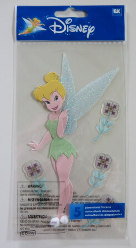 Disney EK Success Scrapbook Sticker Set - Tinkerbell (Large) 5 pcs. | eBay