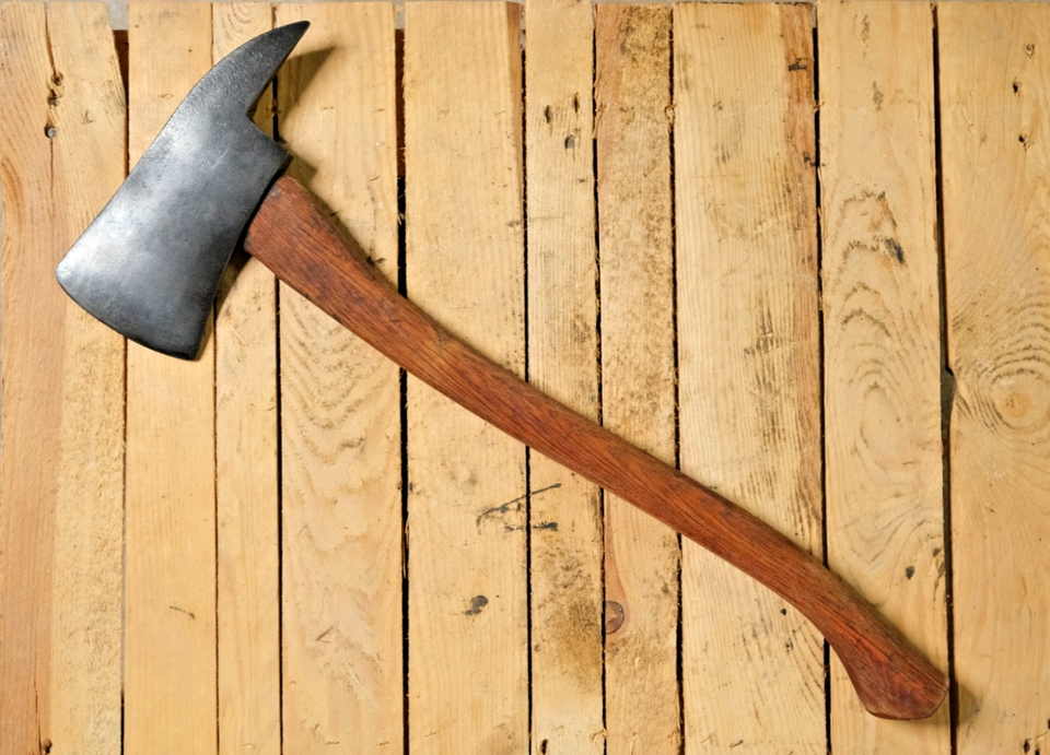 Vintage Warren Axe and Tool Co Small Boys' Axe sized Fireman's Axe on ...