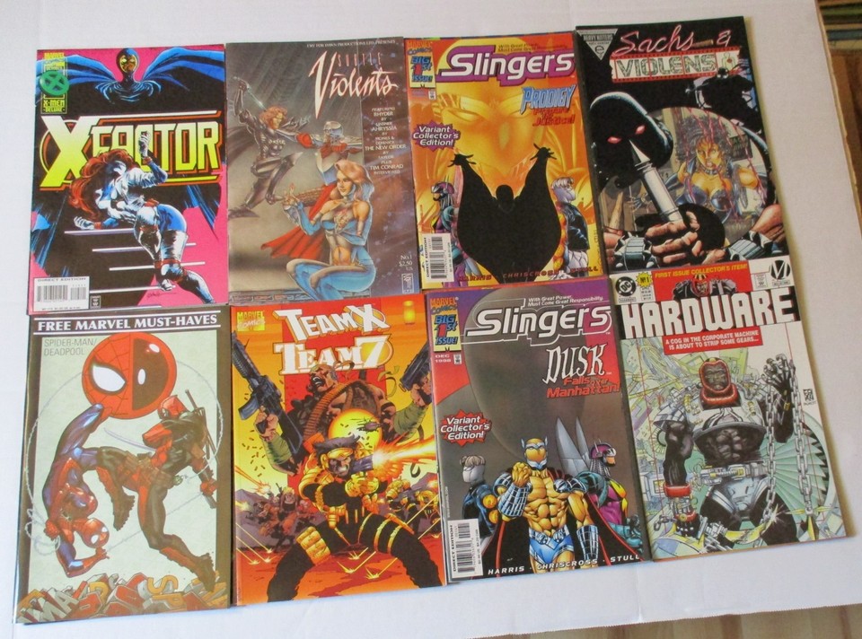 Lot of 60+ Comic Books Marvel DC Indie Vintage Modern X-Men Batman TV ...