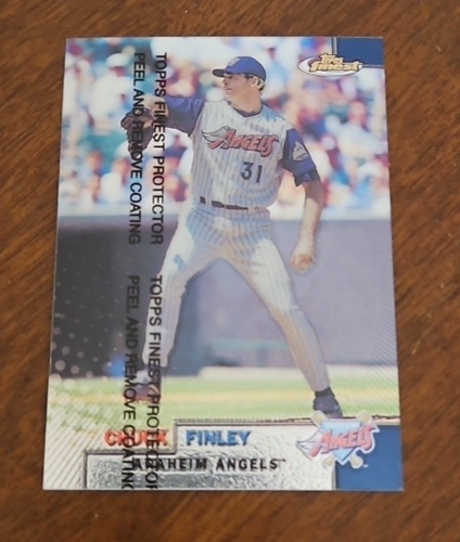 1999 Topps Finest Chuck Finley #58 Anaheim Angels | eBay