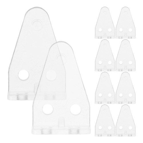 10 Pcs Shutter Bracket Blind Hold down Brackets Bottom Clips Blinds | eBay