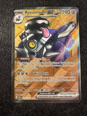 Pokemon TCG - Revaroom ex - Obsidian Flames 216/197 - Art Double Rare ...