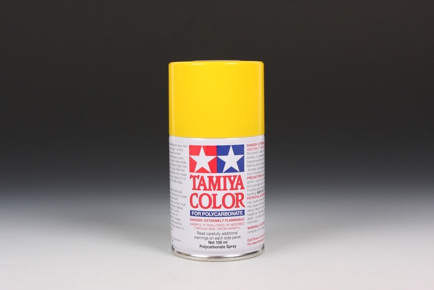 Tamiya PS-6 Yellow Polycarbonate Spray 100ml | eBay UK