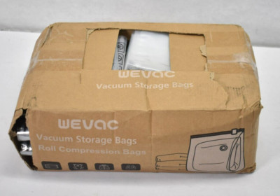 WeVac Vacuum Storage Bags 20 Pieces Assorted Sizes w Electric Pump ...