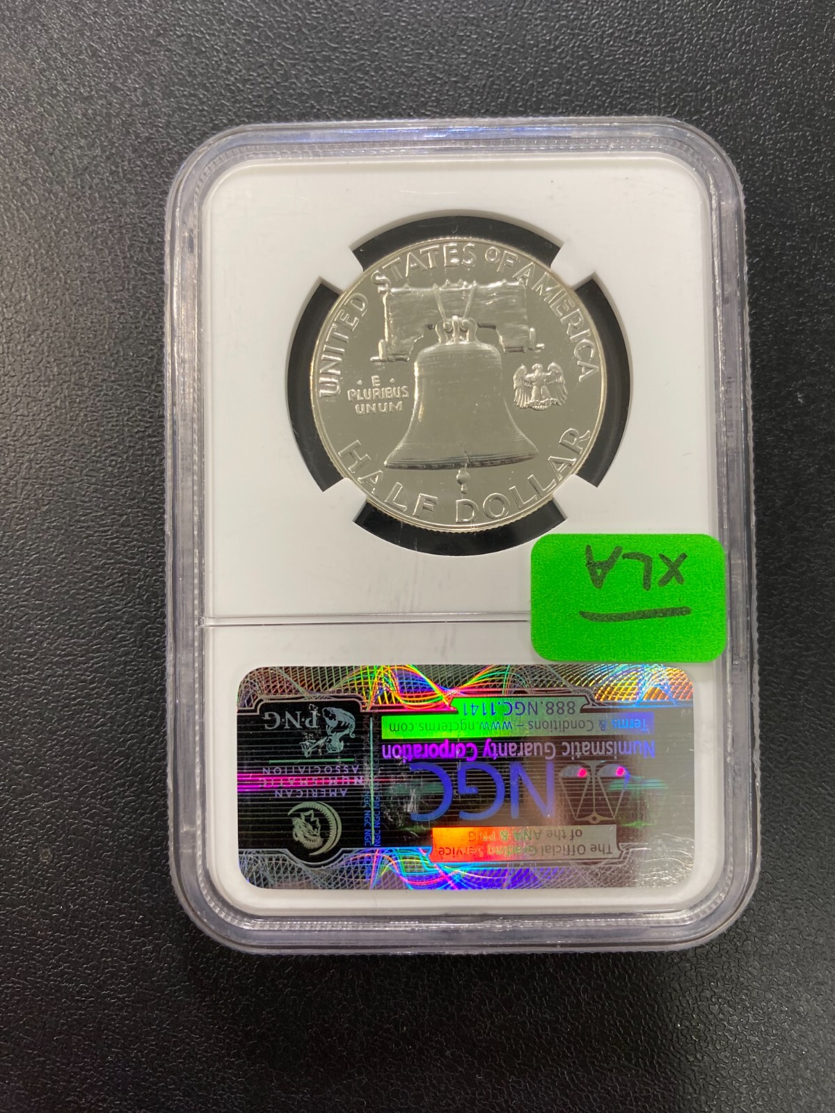 1956 PROOF FRANKLIN HALF DOLLAR NGC PR-67 - SILVER PROOF - CERTIFIED ...