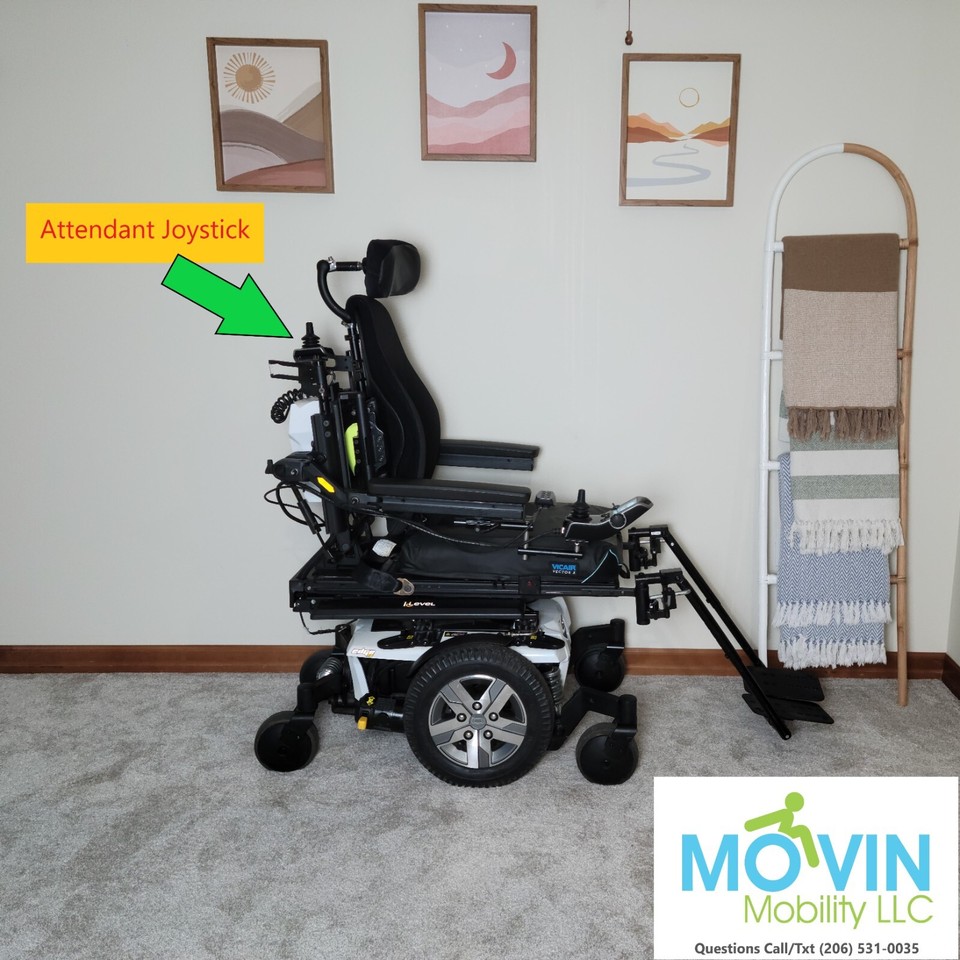 iLevel Quantum Q6 Edge 2.0 Power Wheelchair Electric Tilt Recline Seat Elevate | eBay