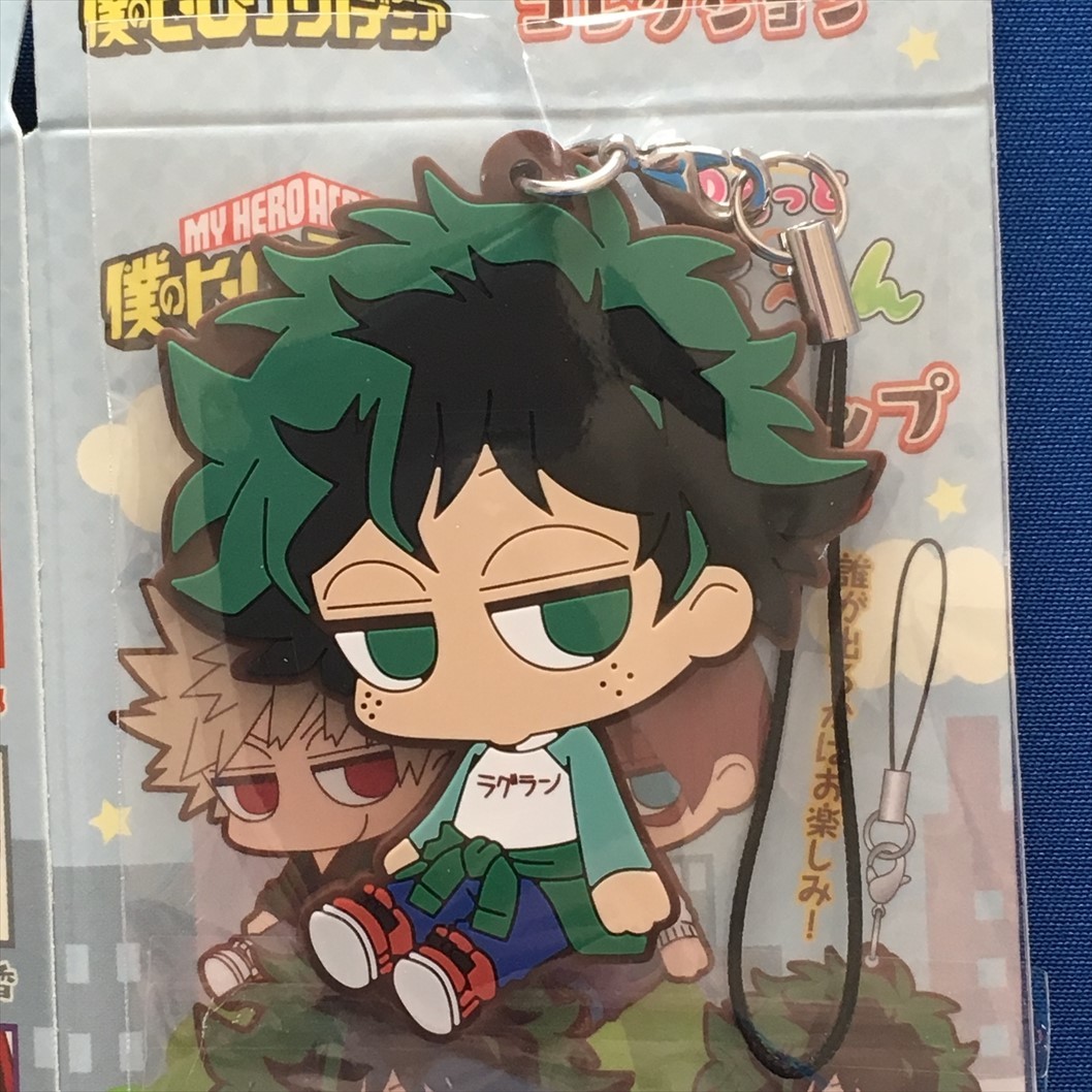 My Hero Academia Rubber Strap Daru~n Ochako Iida Denki Dabi Toga Single ...