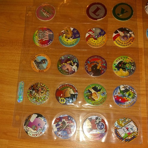 Vintage Lot Of 38 Cardboard Pogs United States Government Mixed Lot | eBay