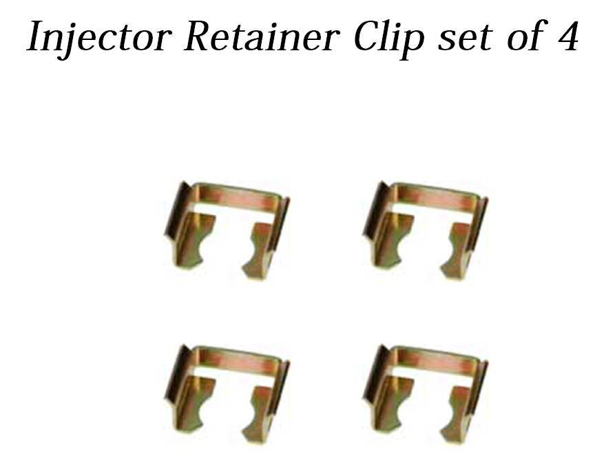 Set of 4 Fuel Injector Locks / Fuel Rail Clip / Retainer Kit Universal ...