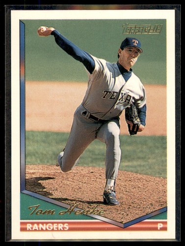 1994 Topp Gold Tom Henke Texas Rangers #644 | eBay