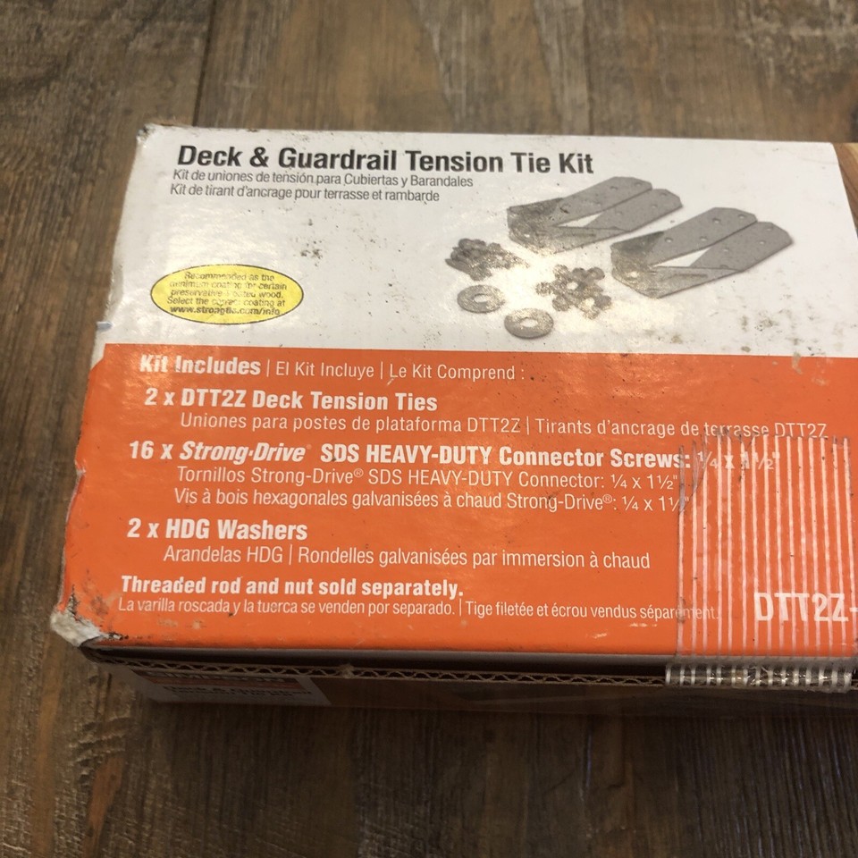 Simpson Strong Tie DTT2Z-R2 Deck Tension Tie Lateral-Load Connector 2 ...