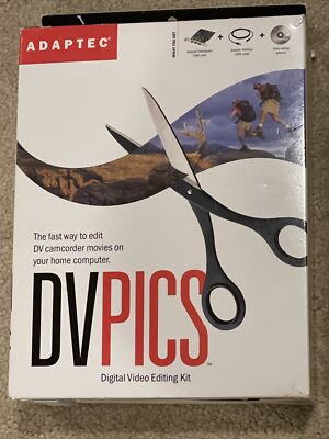 Adaptec DVPICS Digital Video Card /Editing Kit DV Camera To PC Computer ...