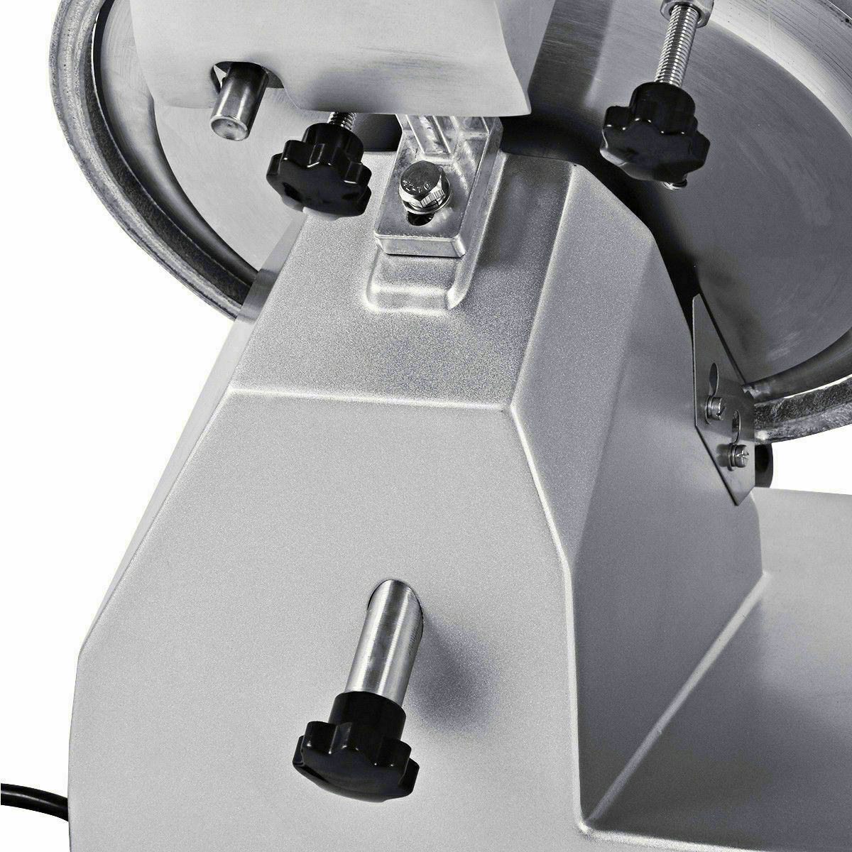 10"/250mm Blade Biz Smart Chef Electric Meat Slicer Deli Meat Cheese ...