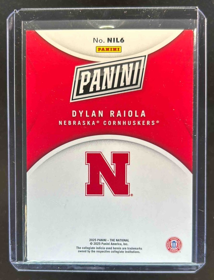 2025 Panini The National Silver Packs Dylan Raiola NIL Purple #/15 | eBay