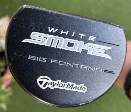 TaylorMade White Smoke Big Fontana Putter 34”Super Stroke Grip | eBay