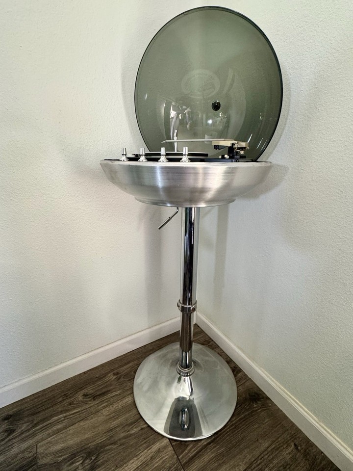 1970 Electrohome Apollo 860 Vintage Dome Record Player with Stand | eBay