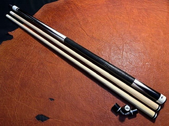 PFD Studios Paul Drexler Custom Pool Cue W/ 2 Maple Shafts. Genuine ...