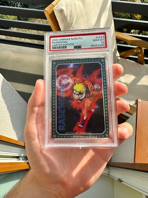 2024 Topps Animax (Naruto) #LE 21 Limited Edition Rasengan PSA10 POP 1 ...