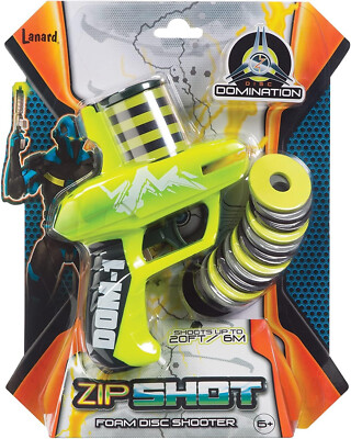 Toysmith: Zip Shot Shooter Foam Disc Toy Target Blaster (7") | eBay