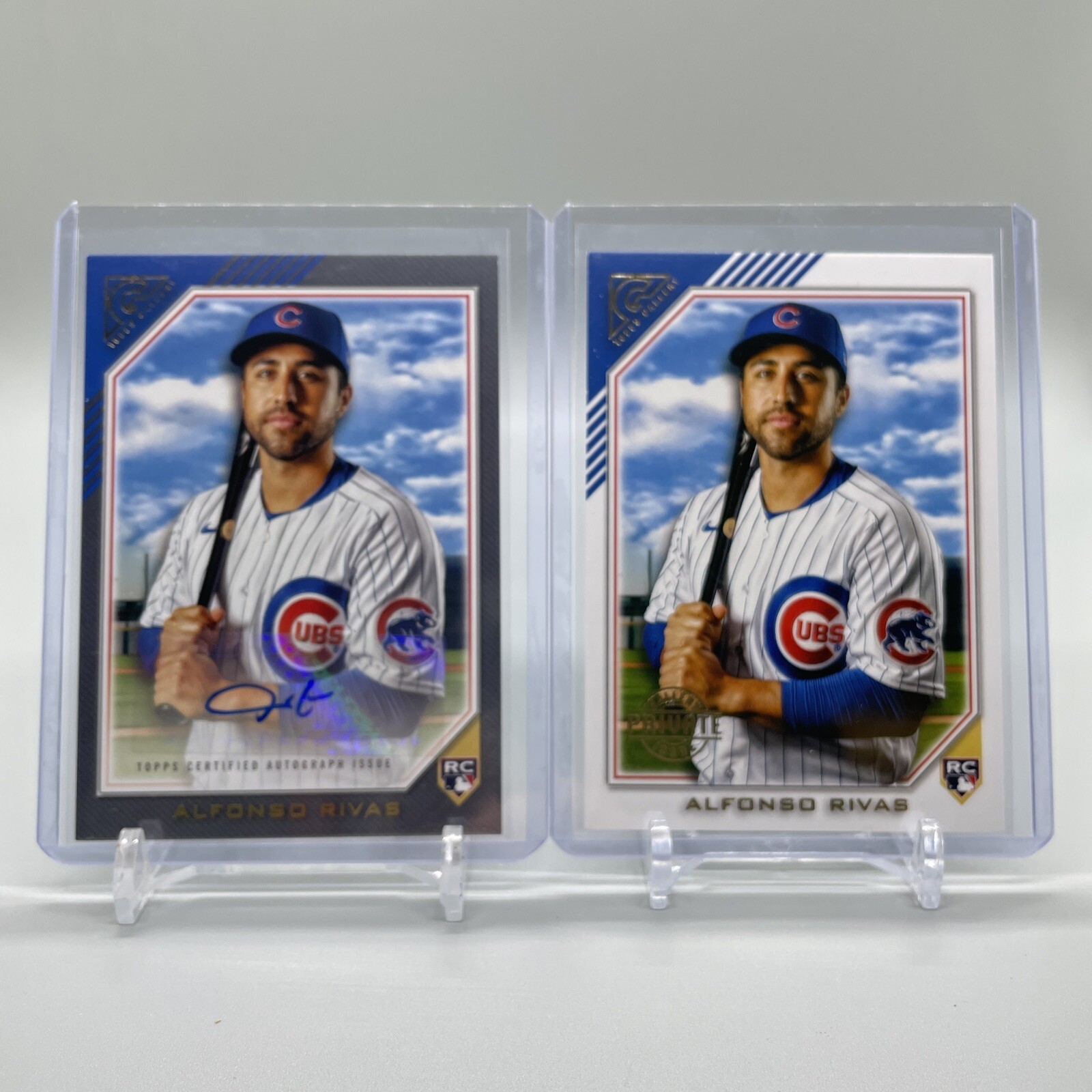 2022 Topps Gallery #RA-ARI Alfonso Rivas ROOKIE AUTO + Private Issue ...